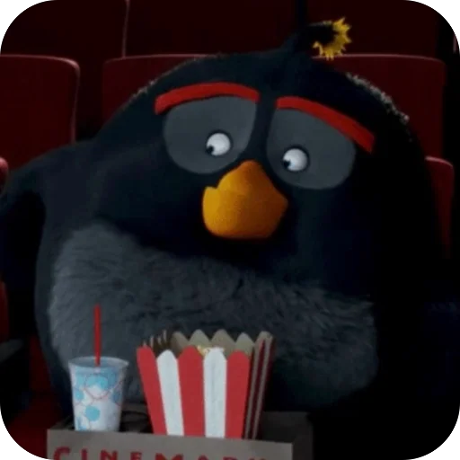 44 Telegram Sticker 😶 from «Angry Birds» pack