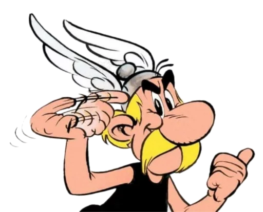 Asterix Telegram stickers