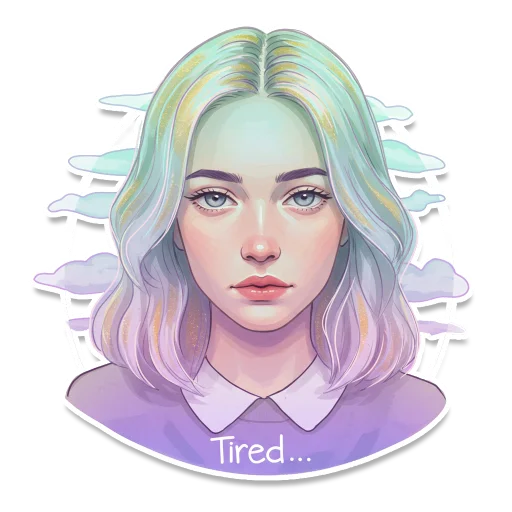 Girls Telegram stickers