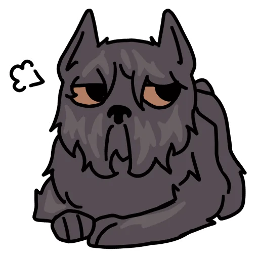 10 Telegram Sticker 😤 from «Autumn Nosework» pack