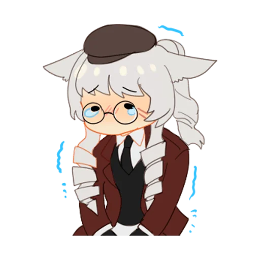 11 Telegram Sticker 😢 from «Айя» pack