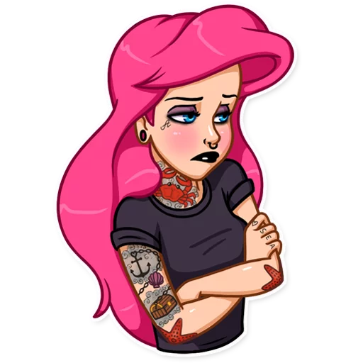 Badass Disney Telegram stickers