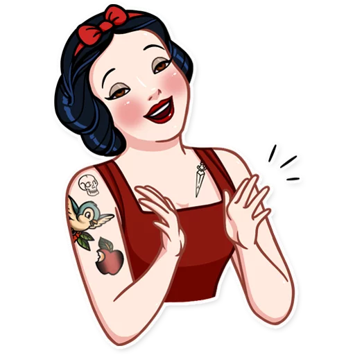 Badass Disney Telegram stickers