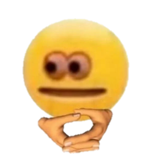 Cтикеры телеграм Yellow ball meme