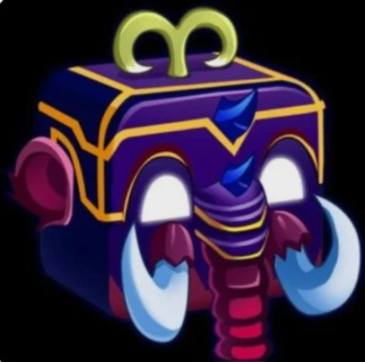 6 Telegram Sticker 🤩 from «Blocks fruits» pack