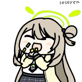 Blue Archive (Seseren) Telegram video stickers