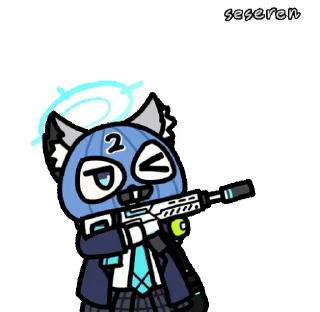 Blue Archive (Seseren) Telegram video stickers