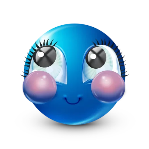 9 Telegram Sticker 😊 from «blue facebook» pack