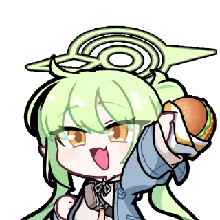 Blue Archive Telegram video stickers