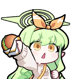 Blue Archive Telegram video stickers