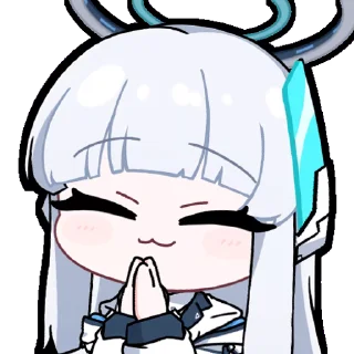 Blue Archive Telegram video stickers