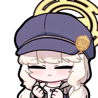 Blue Archive Telegram video stickers