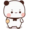 Telegram video emoji Kawaii Bubu and Dudu