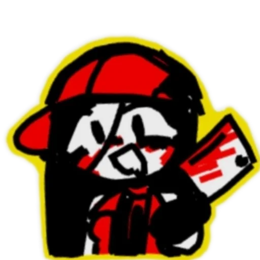 10 Стикер телеграм 🎩 из набора «Butcher Vanity»