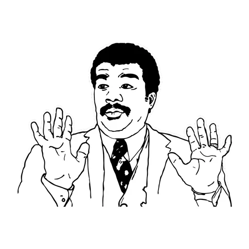 7 Telegram Sticker 👐 from «Classic Memes» pack