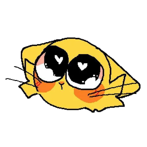 4 Стикер телеграм 🐱 из набора «Cursed Smiles»