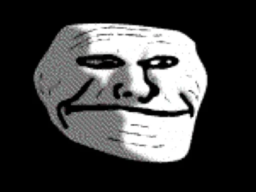 Стикеры Telegram «trollface»