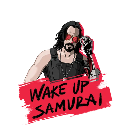 Cyberpunk 2077 Telegram stickers