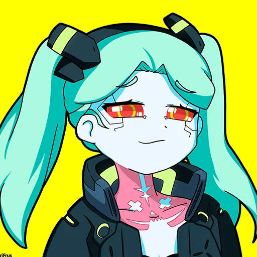 Cyberpunk Edgerunners Rebecca Telegram stickers