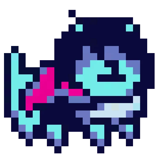 1 Telegram Sticker 🫥 from «Deltarune» pack