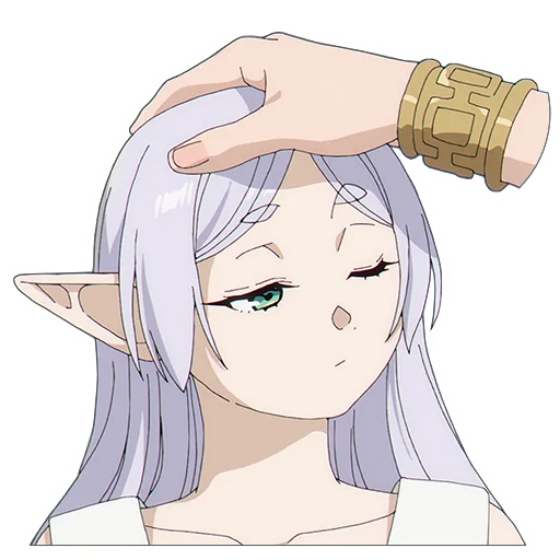 70 Telegram Sticker 🫳 from «Frieren» pack