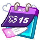 Desk Calendar Animated telegram stickers