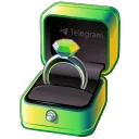 Diamond Ring Animated telegram stickers