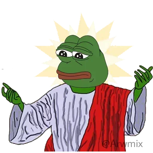 Easter Pepe Telegram stickers