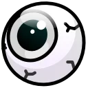 Telegram animated emoji Evil Eye