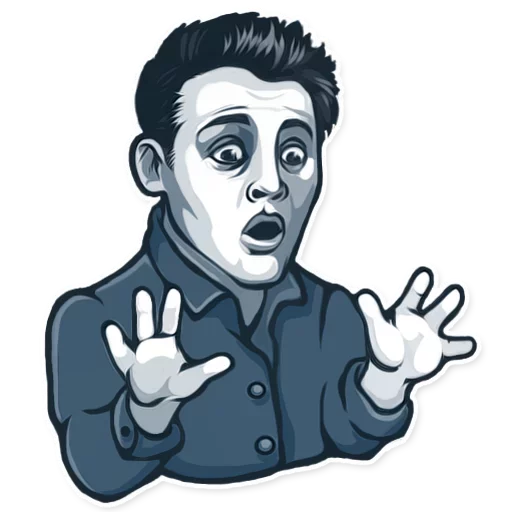 112 Telegram Sticker 😢 from «Famous Characters» pack
