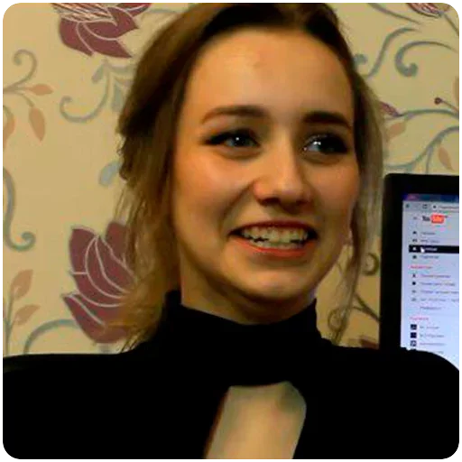 11 Telegram Sticker 😕 from «Russian girl» pack