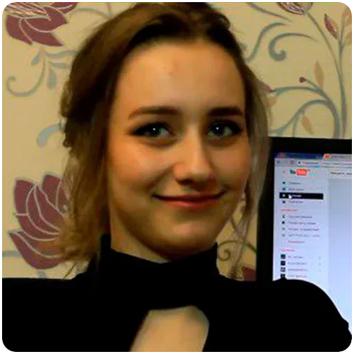 Russian girl Telegram stickers