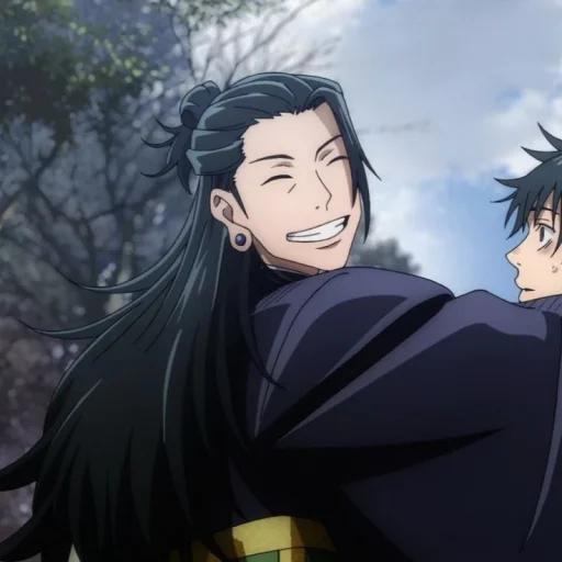 Getou and Kenjaki Telegram stickers