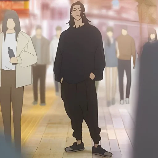 Getou and Kenjaki Telegram stickers