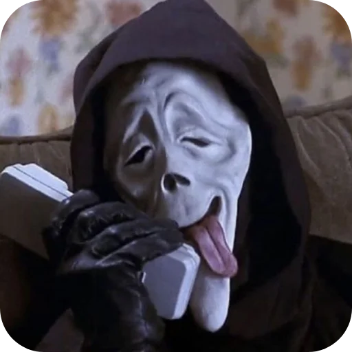 18 Стикер телеграм 🤪 из набора «Ghostface»