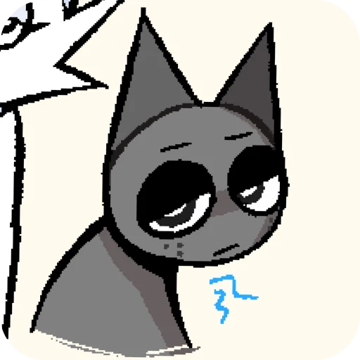 21 Telegram Sticker 🩶 from «Gray SPRUNKI» pack