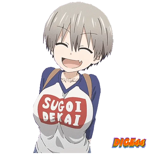 Cтикеры телеграм HANA UZAKI CHAN WTHO