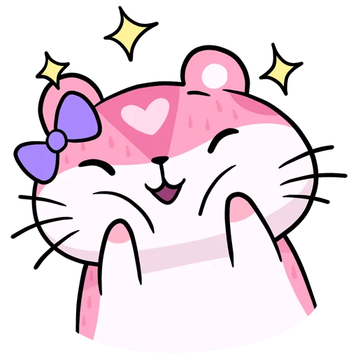 Стикеры Telegram «хомяк»