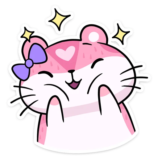 Стикеры Telegram «хомяк»