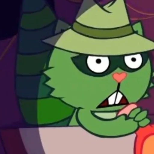 6 Telegram Sticker 😦 from «Happy Tree Friends:)))» pack
