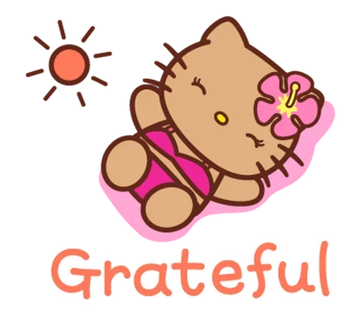 10 Telegram Sticker 😉 from «Gyaru Hello Kitty» pack