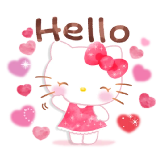Hello Kitty Telegram stickers