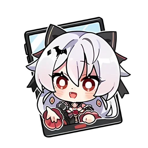 24 Telegram Sticker 🤚 from «Honkai Impact 3rd» pack