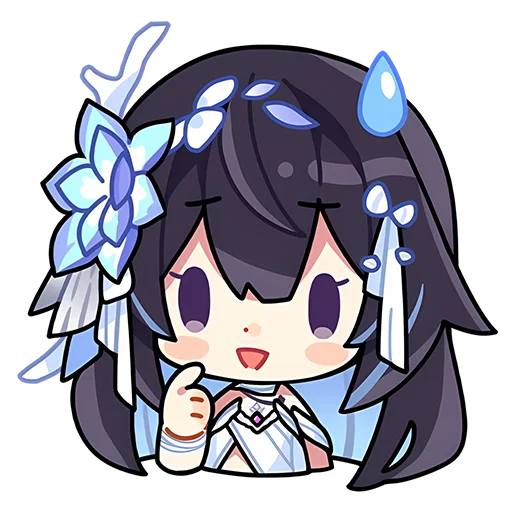 25 Telegram Sticker 😅 from «Honkai Impact 3rd» pack