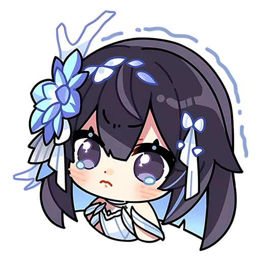 26 Telegram Sticker 😭 from «Honkai Impact 3rd» pack