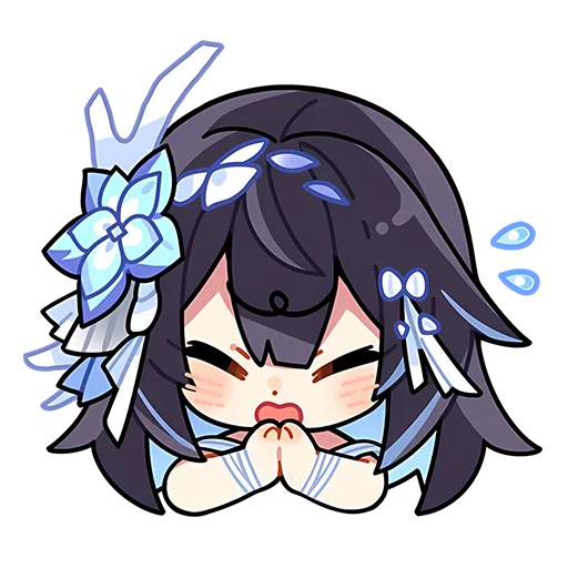 31 Telegram Sticker 🙏 from «Honkai Impact 3rd» pack