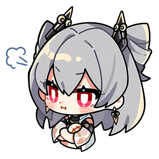 45 Telegram Sticker 😒 from «Honkai Impact 3rd» pack