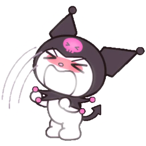 25 Telegram Sticker 😡 from «Kuromi» pack
