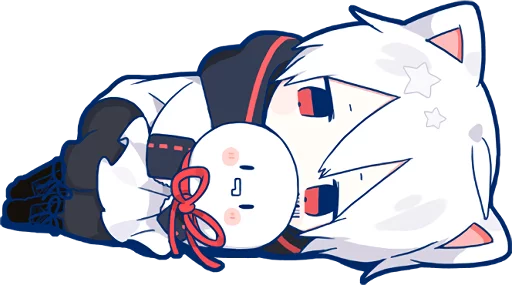 77 Telegram Sticker 😶 from «Mafumafu» pack