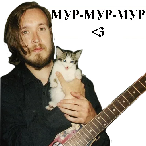 6 Стикер телеграм 😺 из набора «Егор Летов»